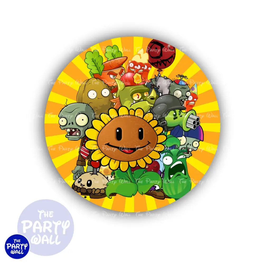 Plants vs Zombies - Funda para mamá circular – THE PARTY WALL